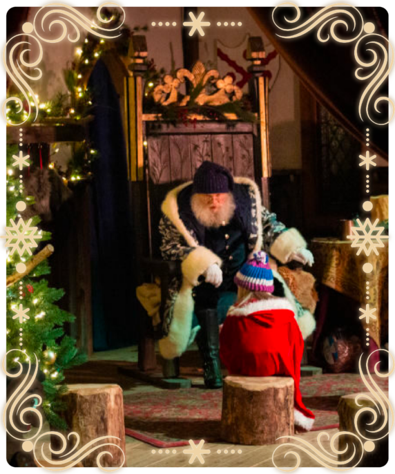 Santa & Krampus - Yuletide Village